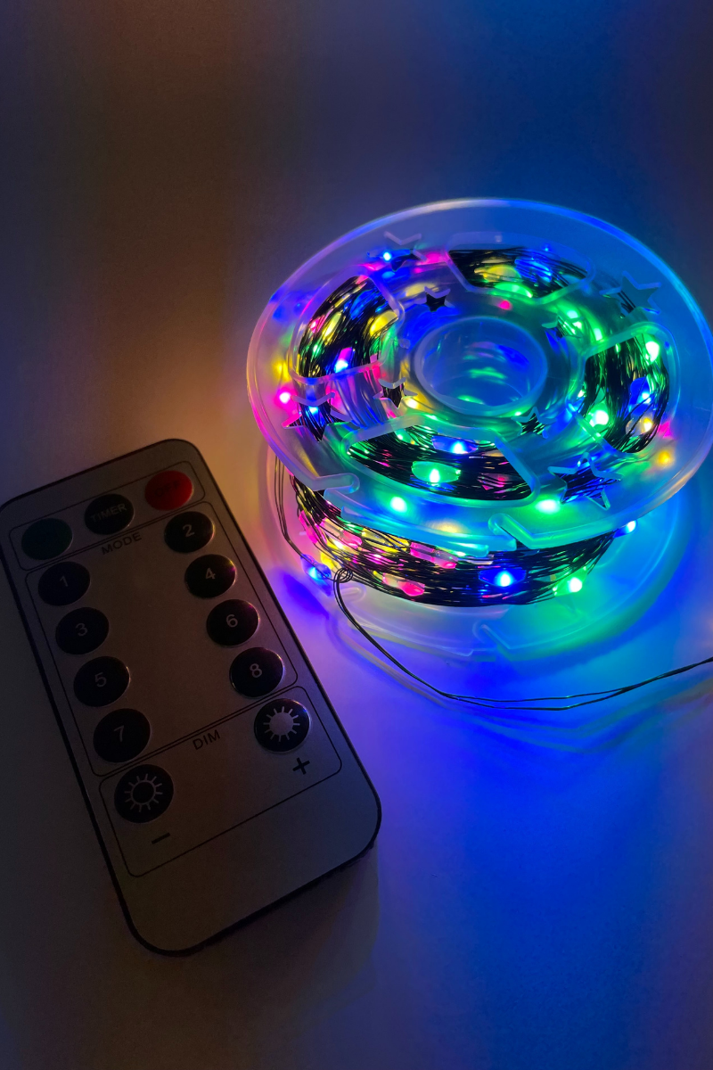 50 Metre 500 Ledli RGB Peri Led Işık IP64 Dış Mekan Dekoratif Led Işık ...